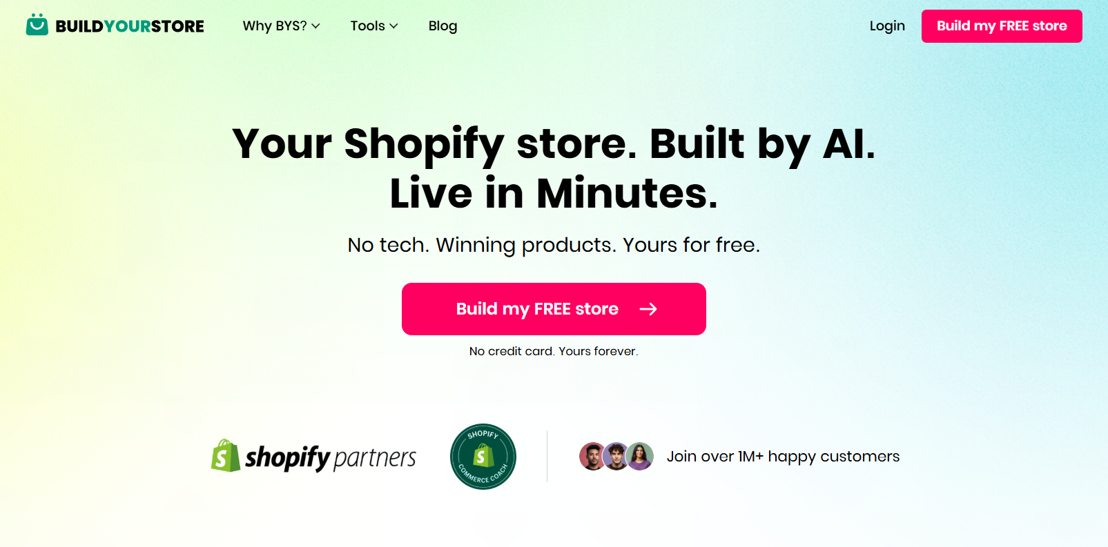 BuildYourStore.ai Review - Legit AI Shopify Store Builder?